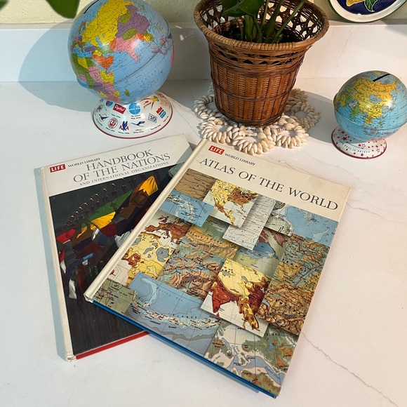 LIFE | Accents | Vintage Life World A Library Collection Set Of 2 Books ...